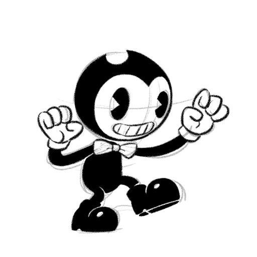 Image Bendy Pose 12 Png Bendy And The Ink Machine Wiki Fandom
