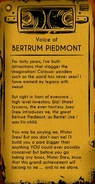 Bertrum Piedmont | Bendy and the Ink Machine Wiki | FANDOM powered by Wikia