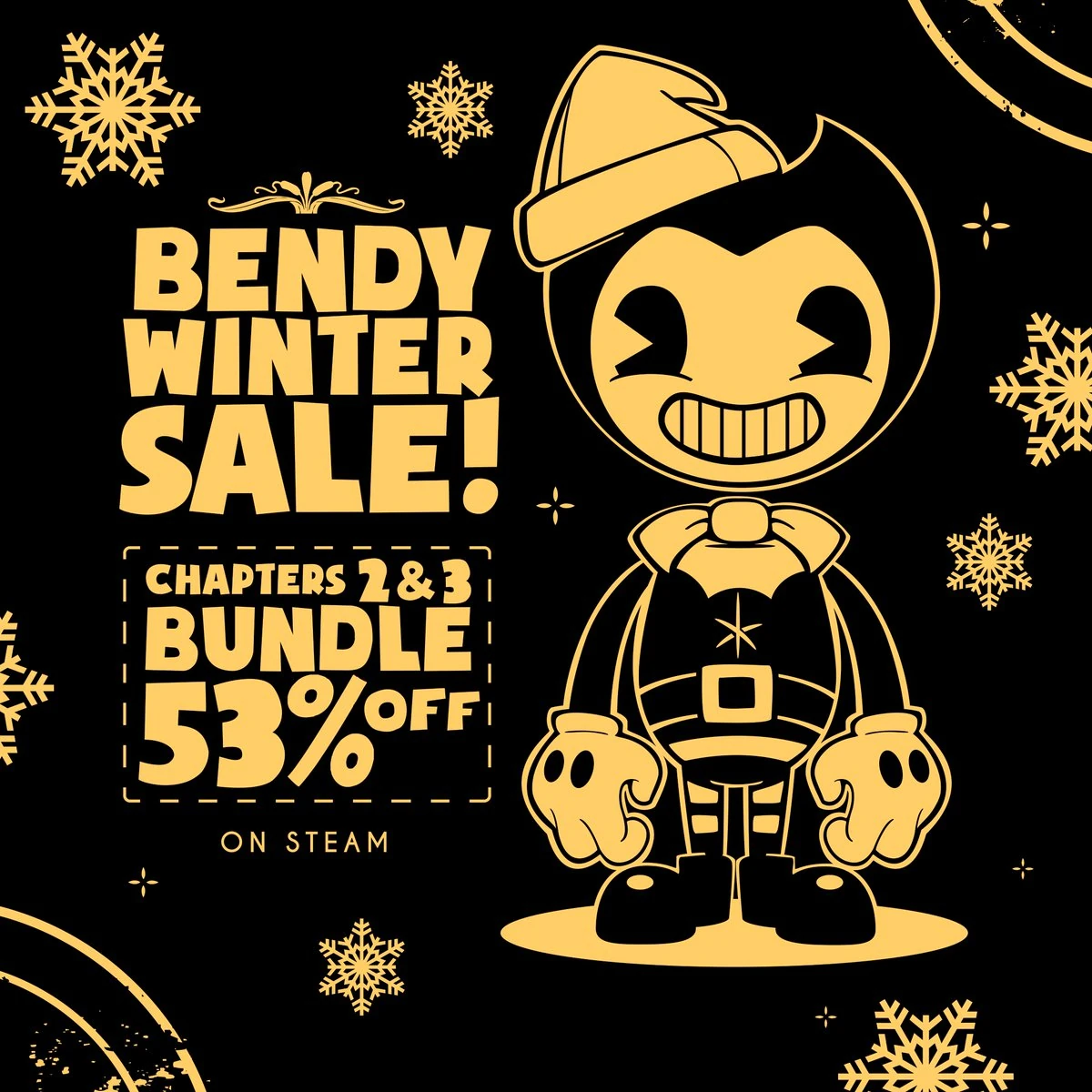 Image - Christmas-Steam-sale.jpg | Bendy and the Ink Machine Wiki ...