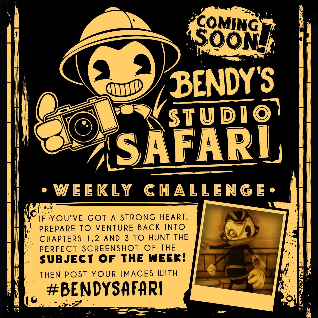 Image Bendysafari Bendy And The Ink Machine Wiki Fandom