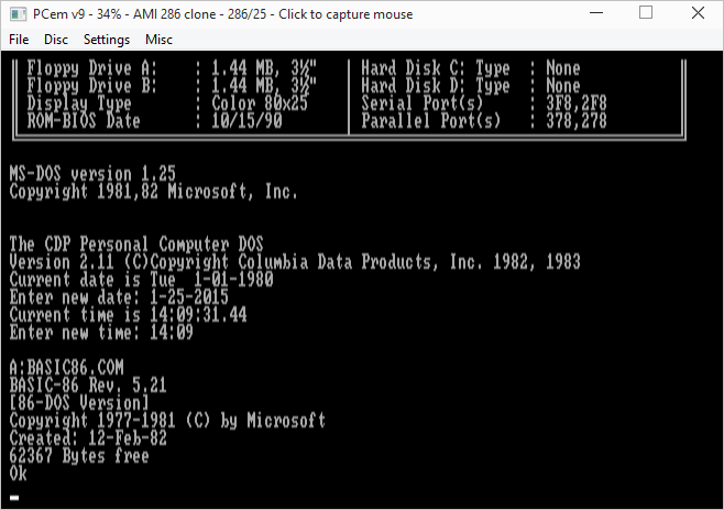 Image - MS-DOS 1.25 CDP 2.11 BASIC86.png | Beta Changes Wiki | FANDOM ...
