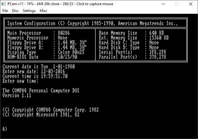 MS-DOS:1.25:Compaq OEM:1.12/COMMAND.COM | Beta Changes Wiki | Fandom