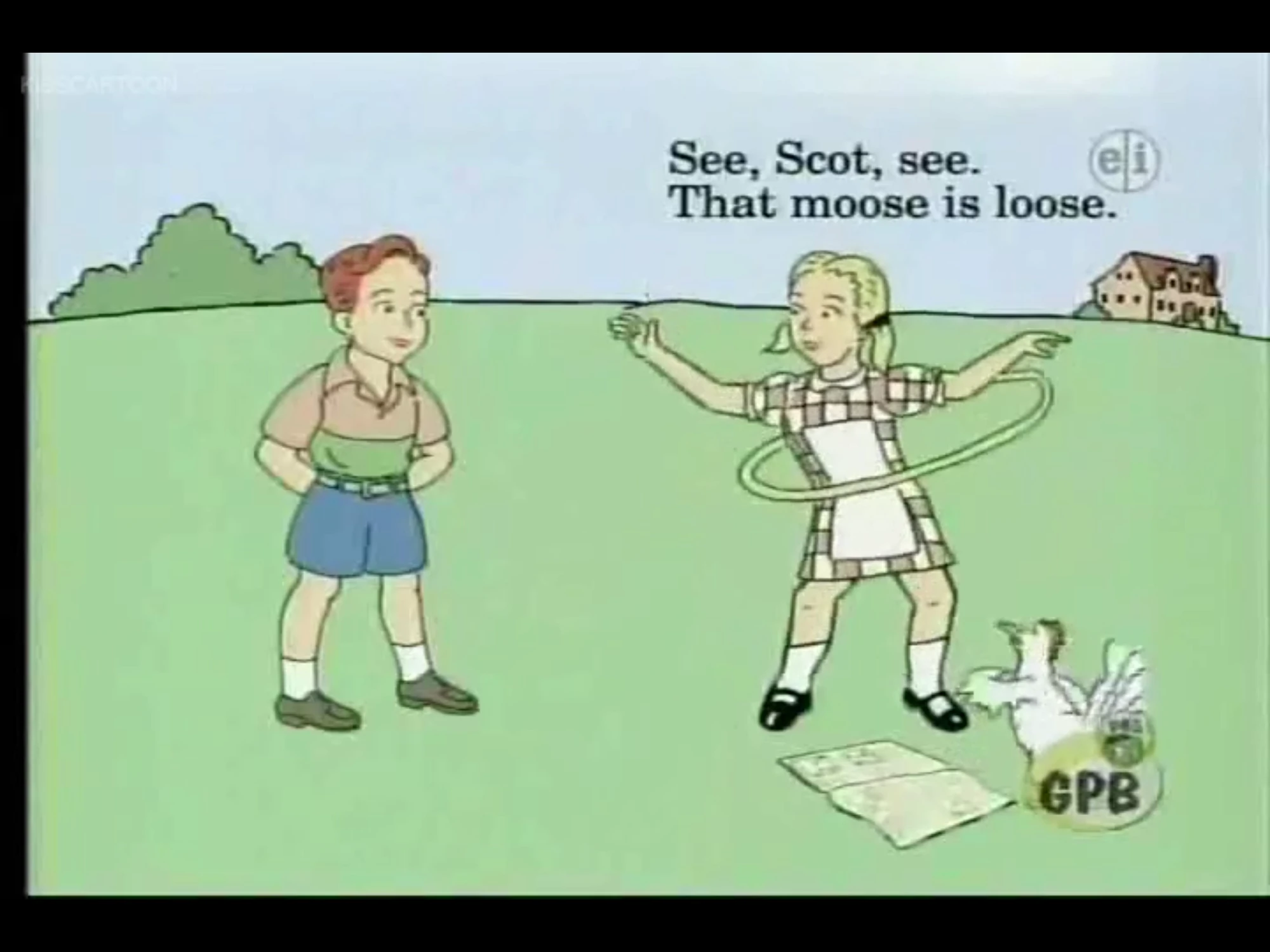 Chicken Jane and the Loose Moose | Between the Lions Wiki | Fandom