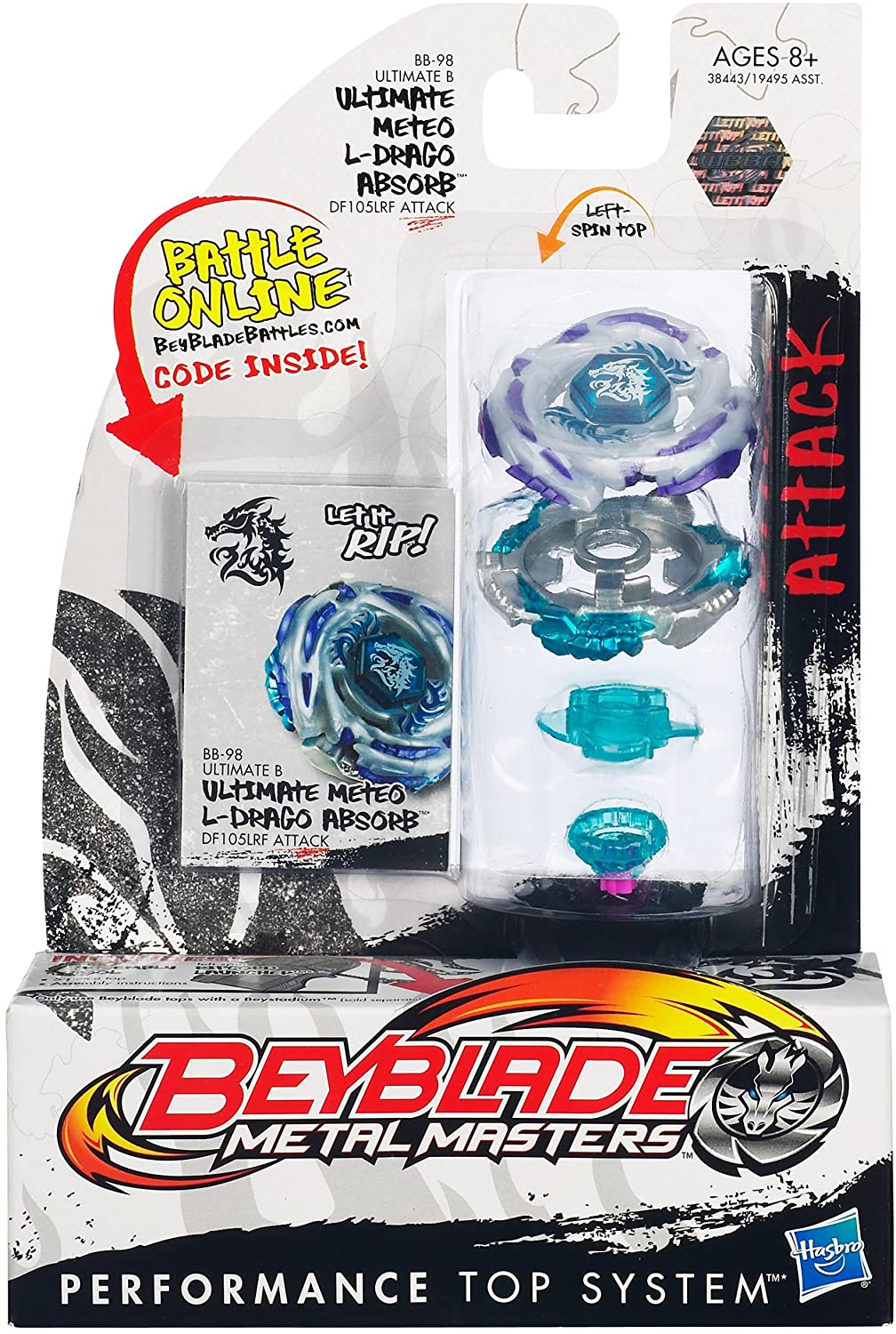 Ultimate Meteo L-Drago Absorb DF105LRF | Beyblade Wiki | FANDOM powered ...