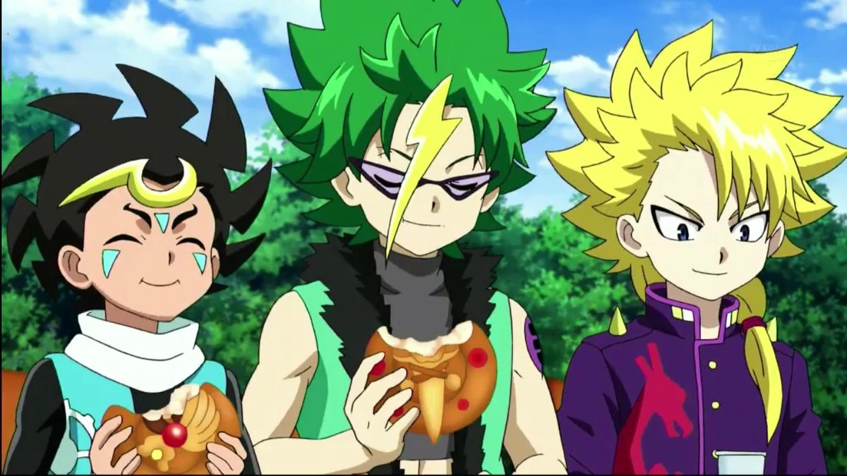 Image - Silas and friends eating.jpg | Beyblade Wiki | FANDOM powered ...