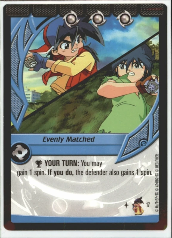 Evenly Matched | Beyblade Wiki | Fandom