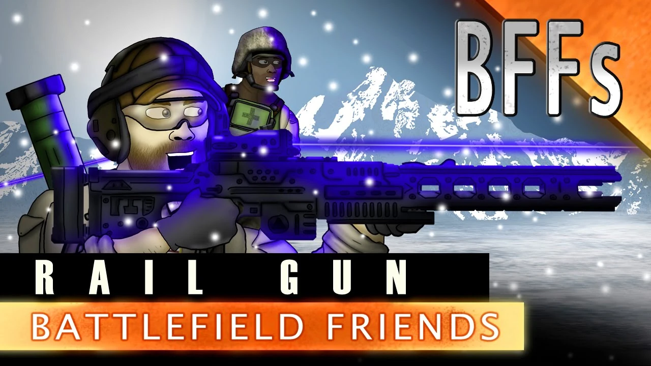 Rail Gun | Battlefield Friends Wiki | Fandom