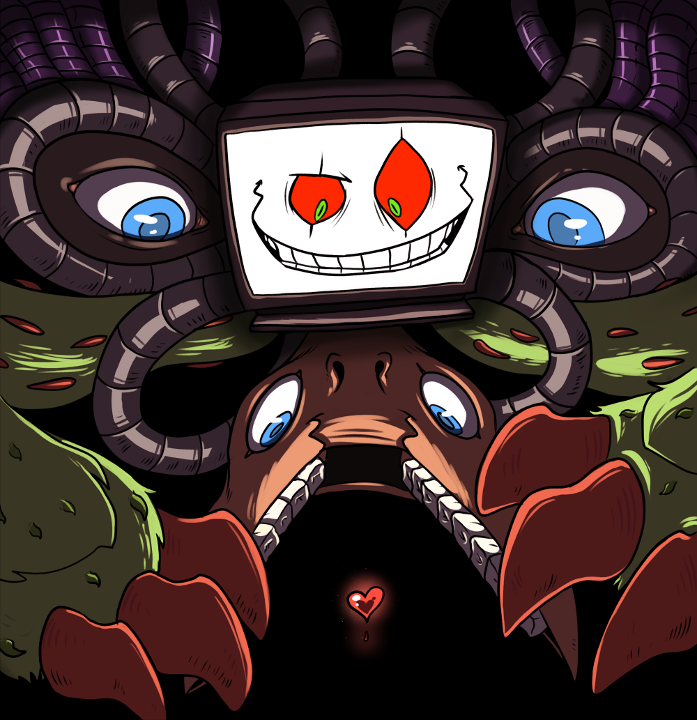 Imagen Omega Flowey By Pkstarst0rm D9fcbcrpng Wikia Biblioteca Omniversal Battle Fandom