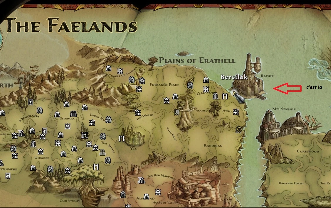 Image - Rathir sur la carte.jpg | Les Royaumes d'Amalur: Reckoning ...