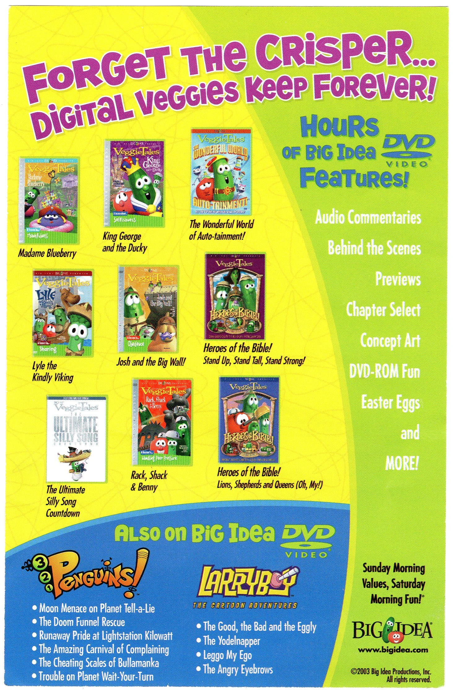 DVD Inserts | Big Idea Wiki | Fandom