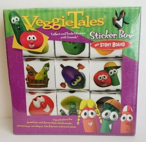 VeggieTales Sticker Box with Storyboard | Big Idea Wiki | Fandom