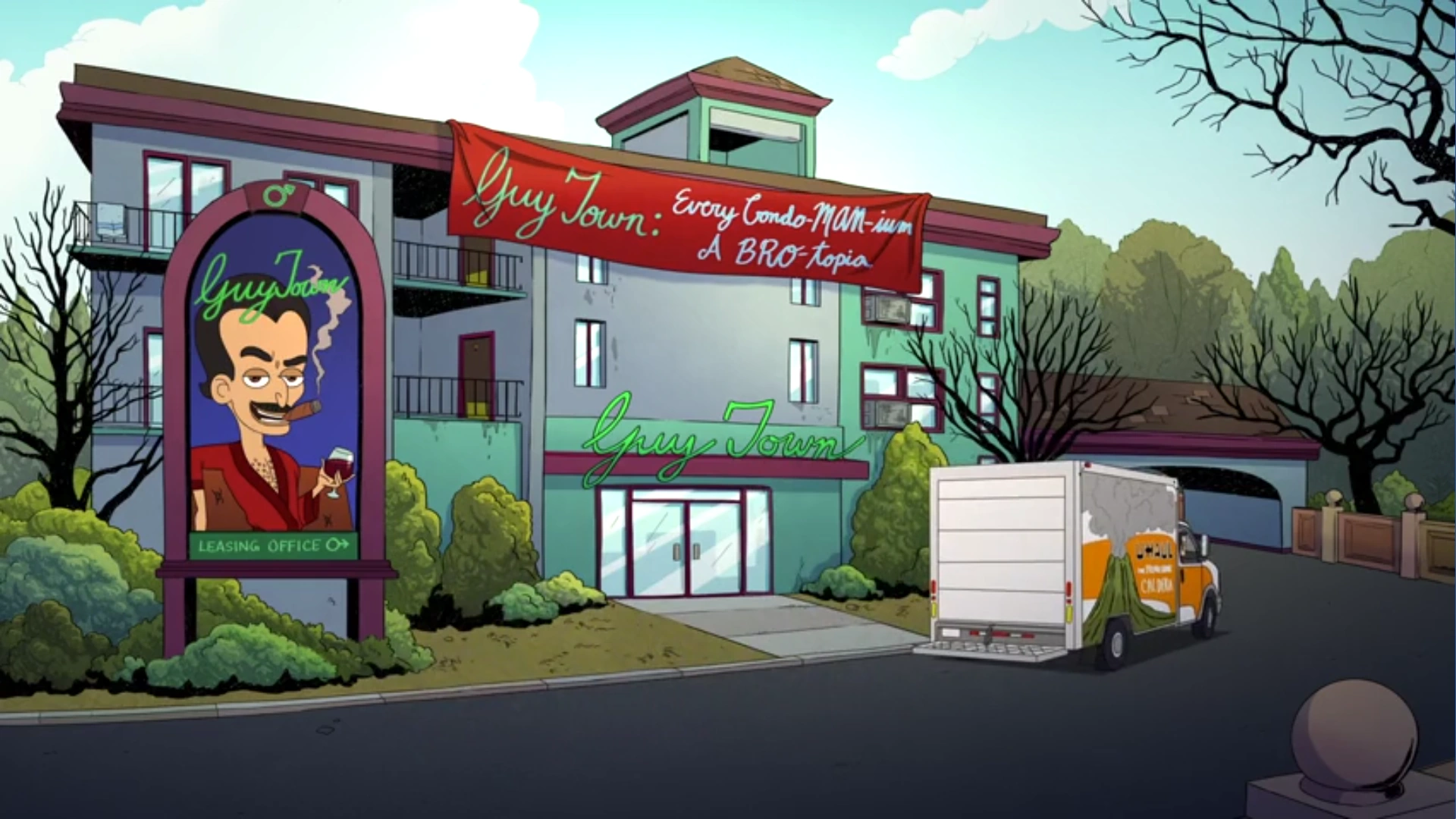 Guy Town (Location) | Big Mouth Wiki | Fandom