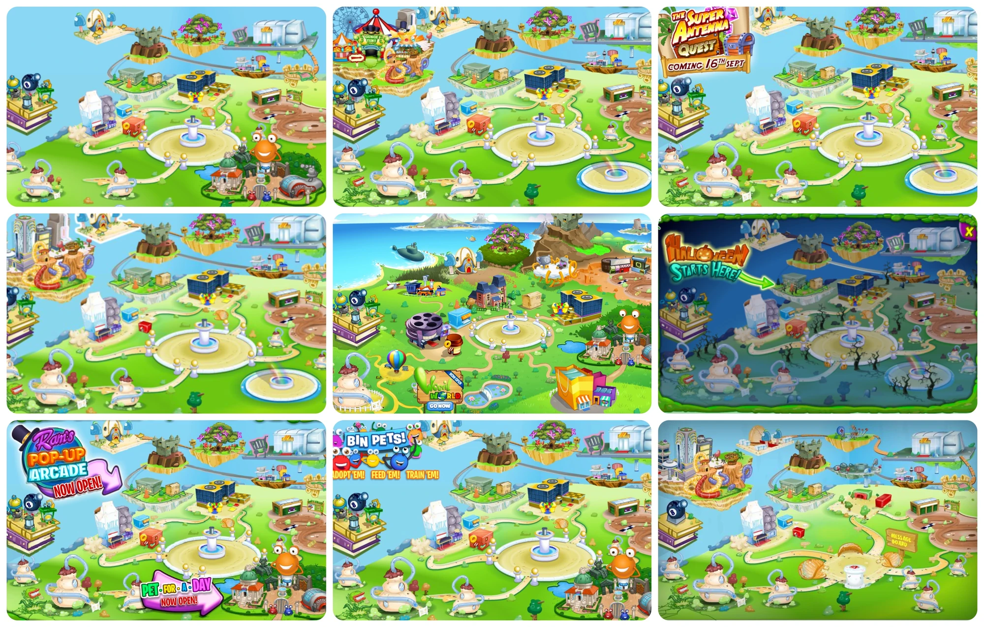 Locations | Bin Weevils Wiki | Fandom