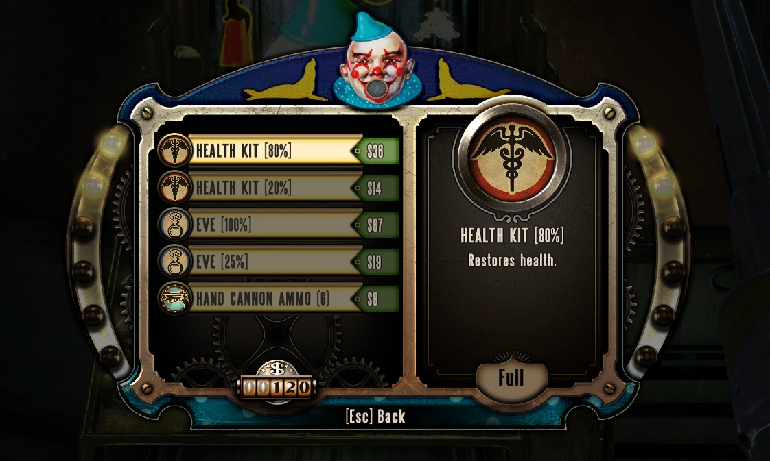 Image - BaS CircusValues UI.png | BioShock Wiki | FANDOM powered by Wikia