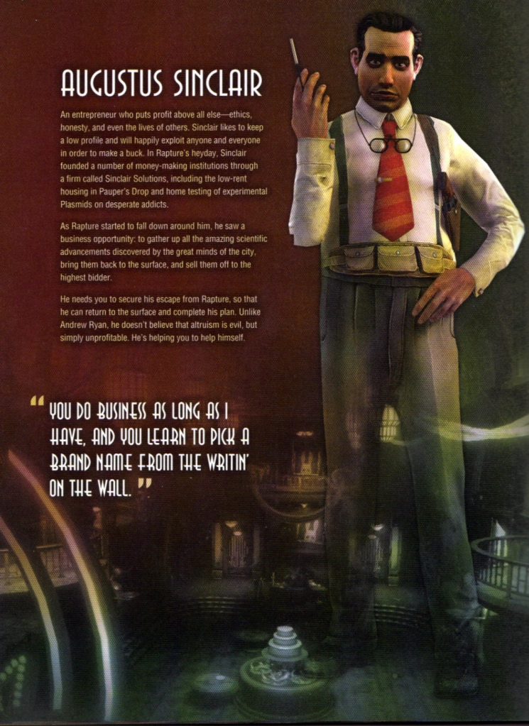 Image - Augustus SInclair.png | BioShock Wiki | FANDOM powered by Wikia
