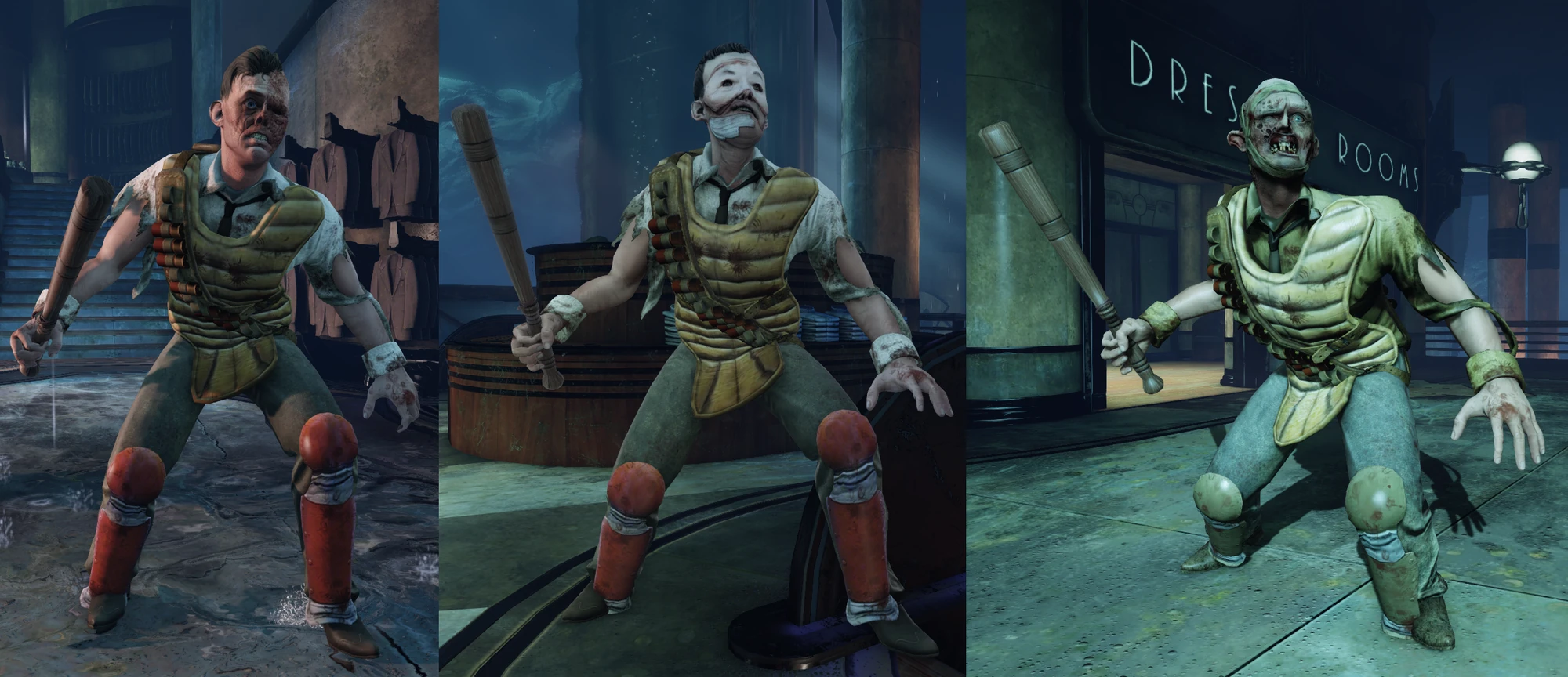 Image - BaS Male Splicer Models.png | BioShock Wiki | FANDOM powered by ...