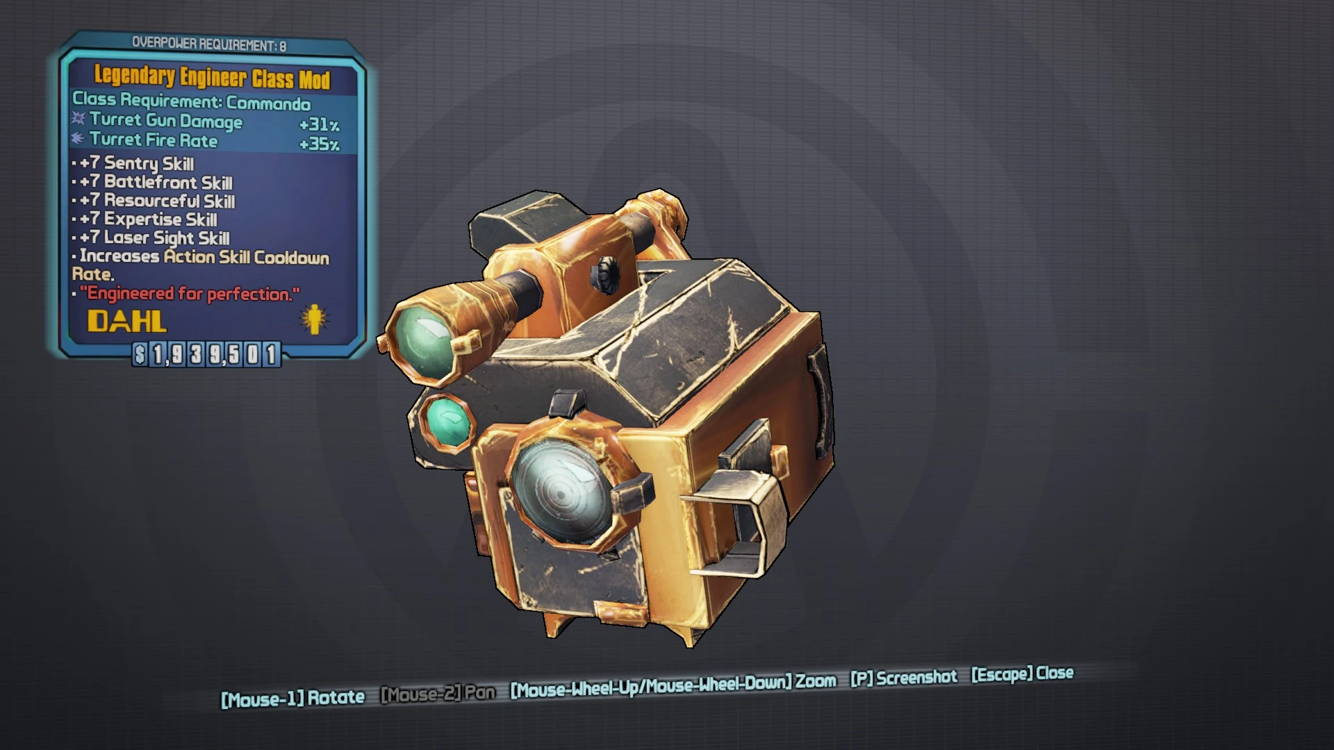 Legendary Engineer | BL2reborn Wiki | Fandom