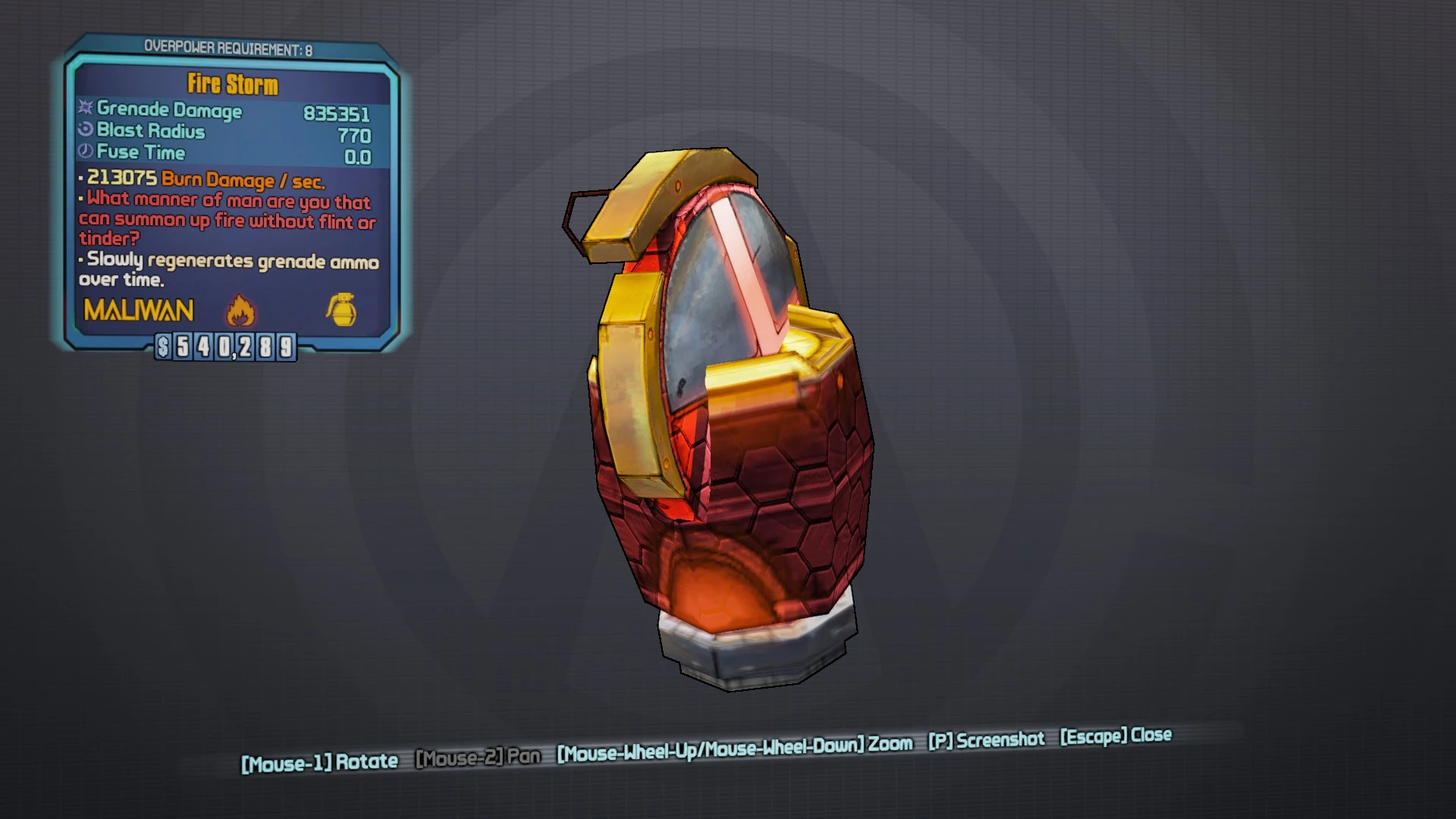 Fire Storm | BL2reborn Wiki | Fandom