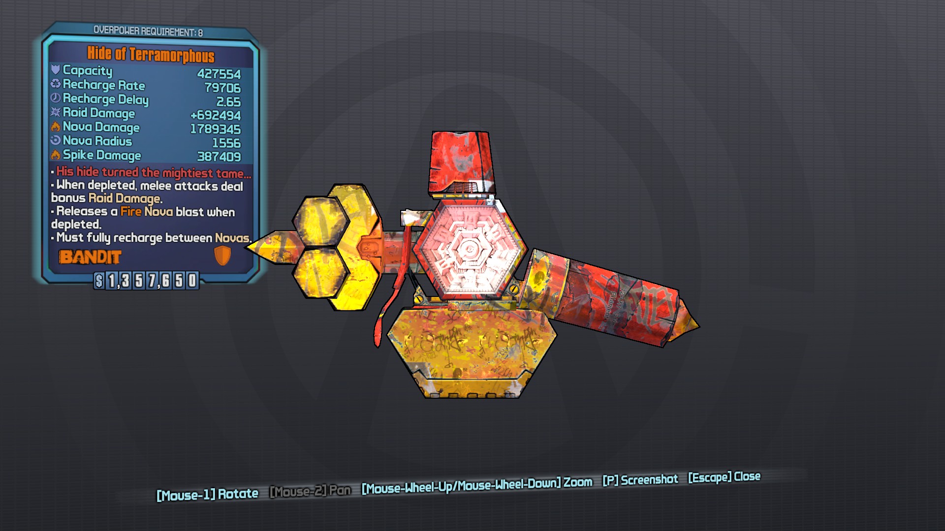 Hide of Terramorphous | BL2reborn Wiki | Fandom