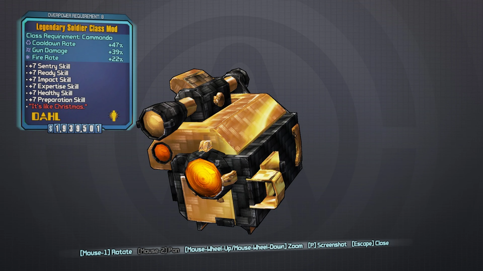 Legendary Soldier | BL2reborn Wiki | Fandom