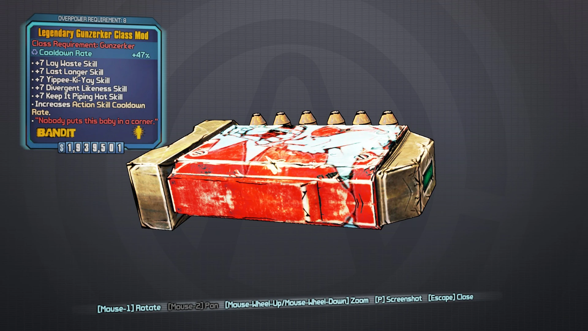 Legendary Gunzerker | BL2reborn Wiki | Fandom