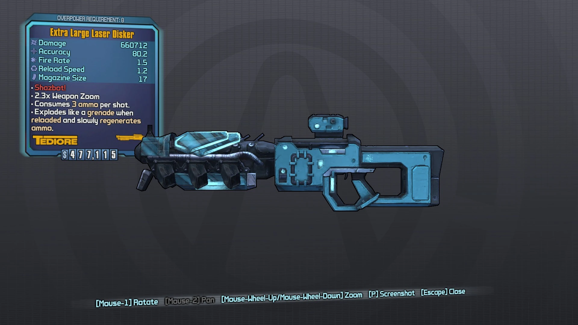 Laser Disker | BL2reborn Wiki | Fandom