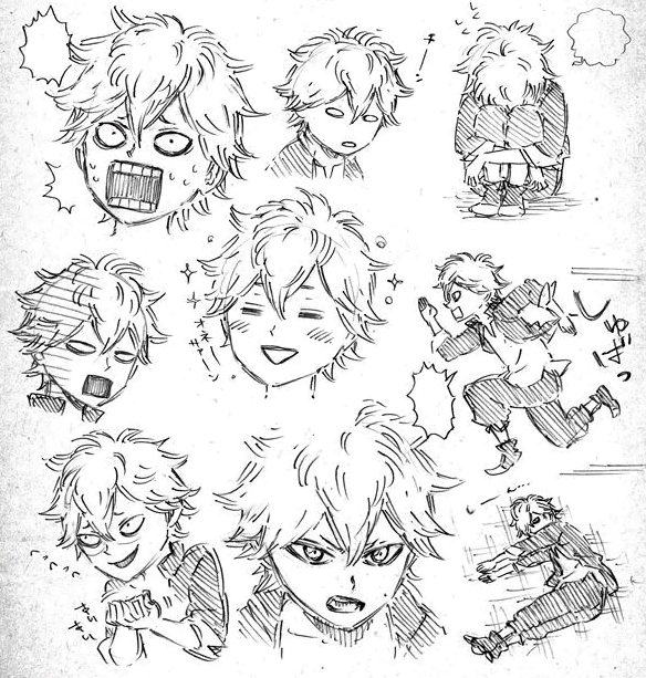 Image - Asta initial concept personalities.png | Black Clover Wiki ...