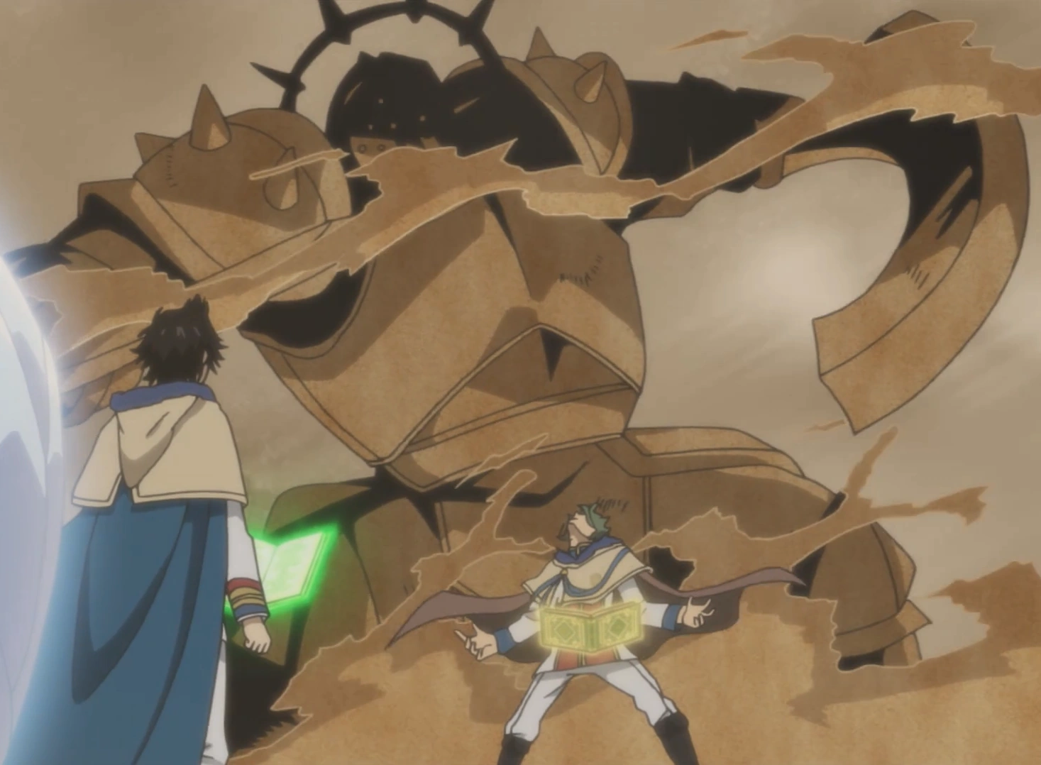 Sand-Armored Dreadnought Guard | Black Clover Wiki | Fandom