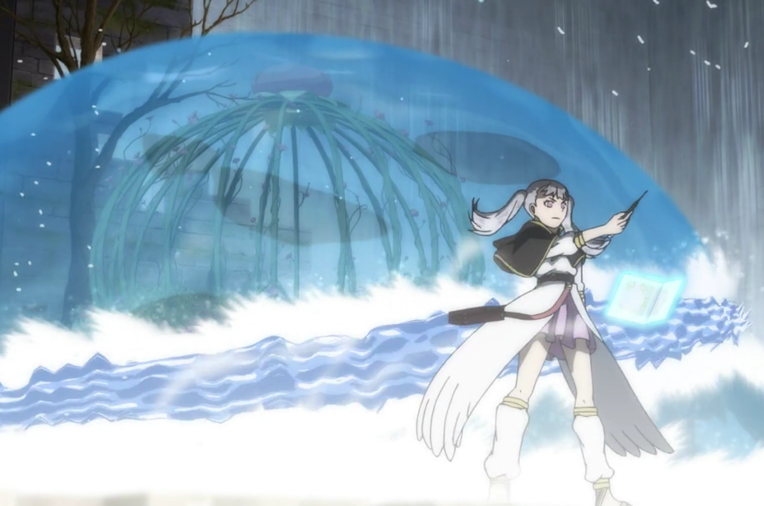 Image Noelle Protecting Mimosa Against Marspng Black Clover Wiki Fandom Powered By Wikia