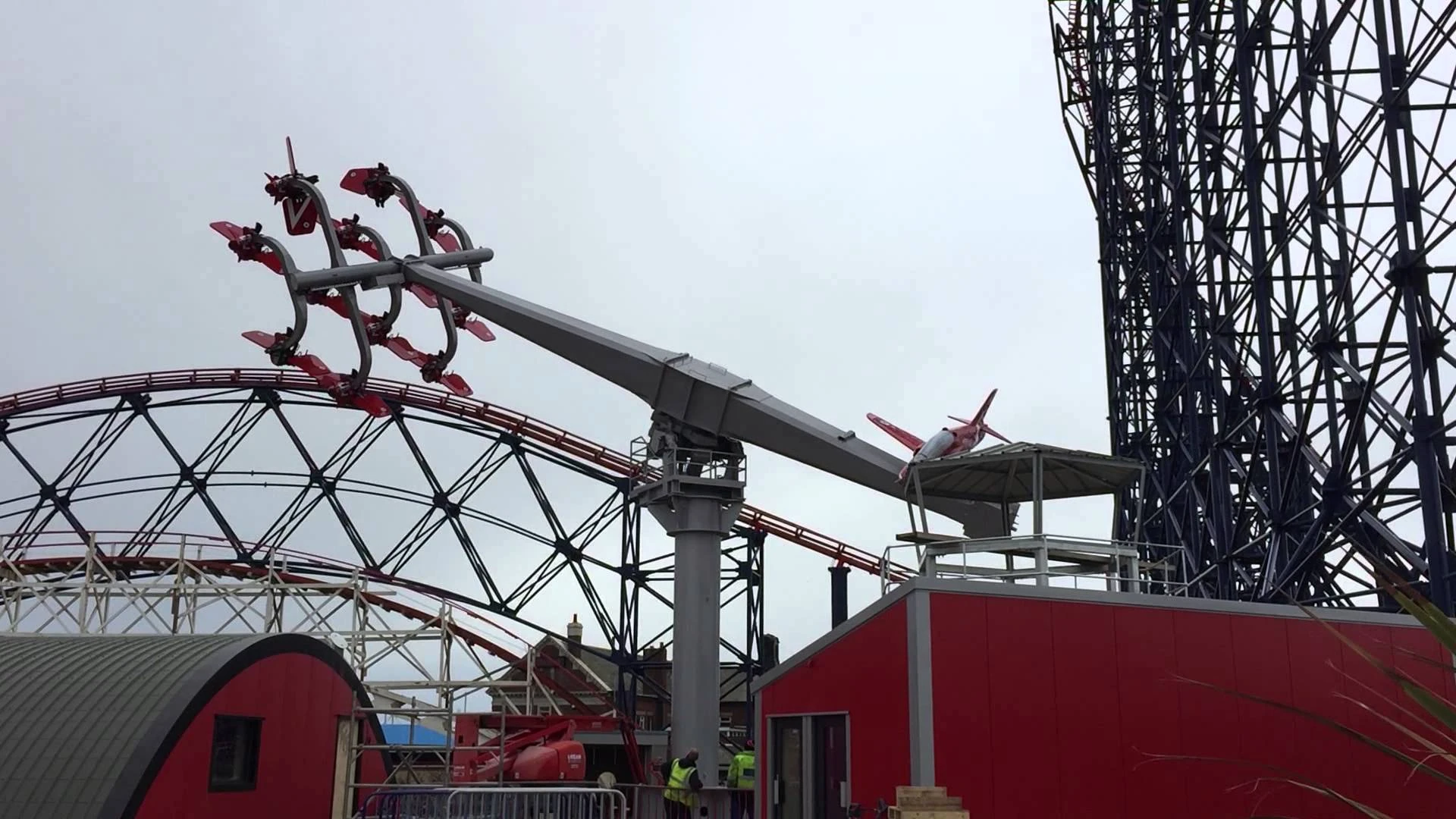 Red Arrows Sky Force | Blackpool Pleasure Beach Wiki | Fandom