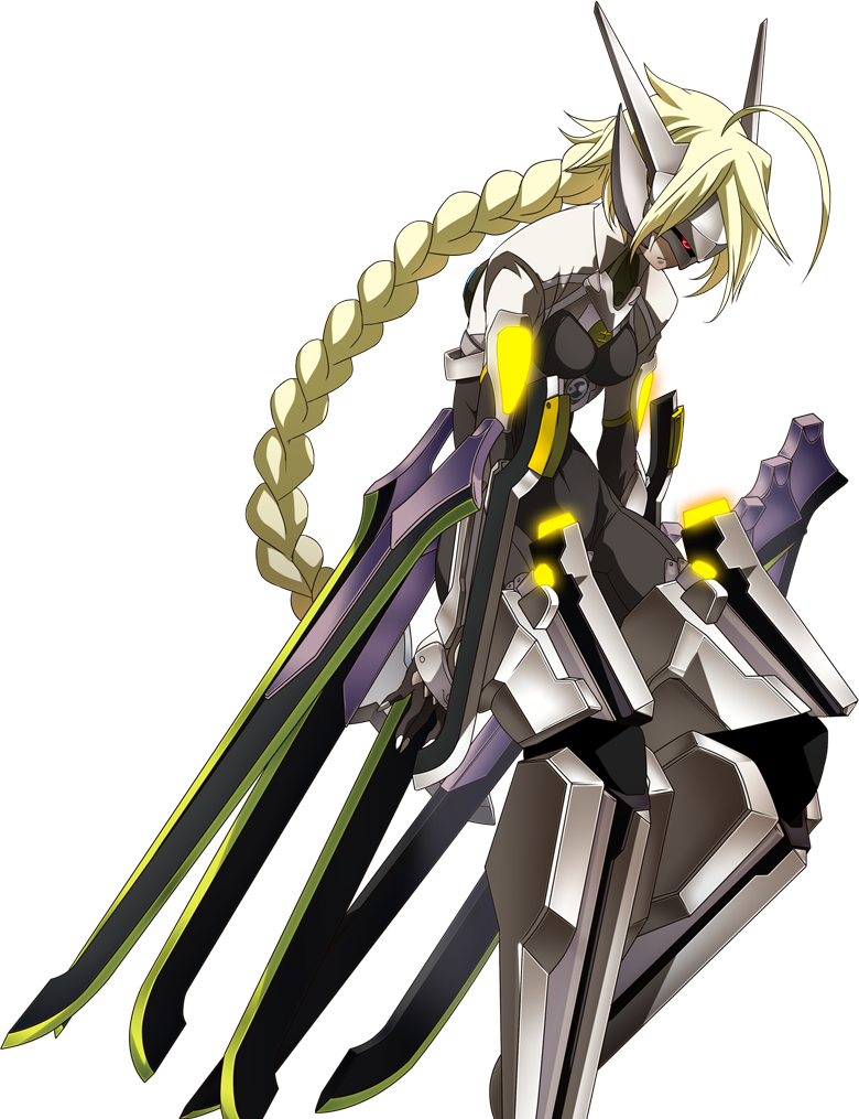 Image Lambda 11 Story Mode Artwork Defeated Png Blazblue Wiki