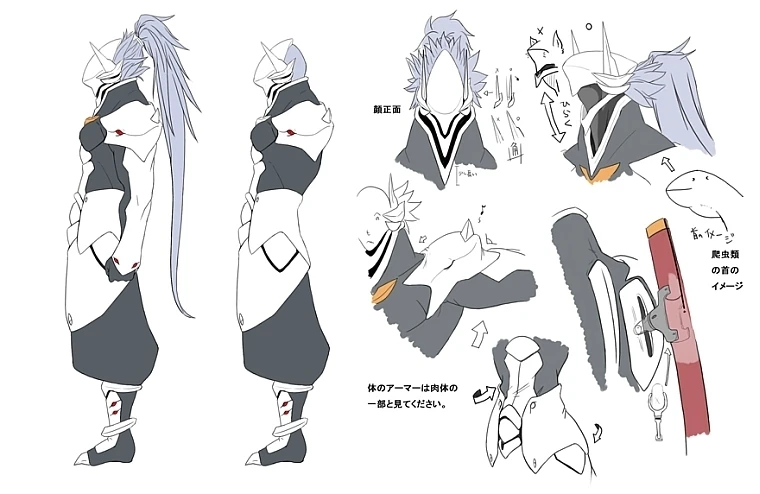 Image - Hakumen (Concept Artwork, 3).jpg | BlazBlue Wiki | FANDOM ...