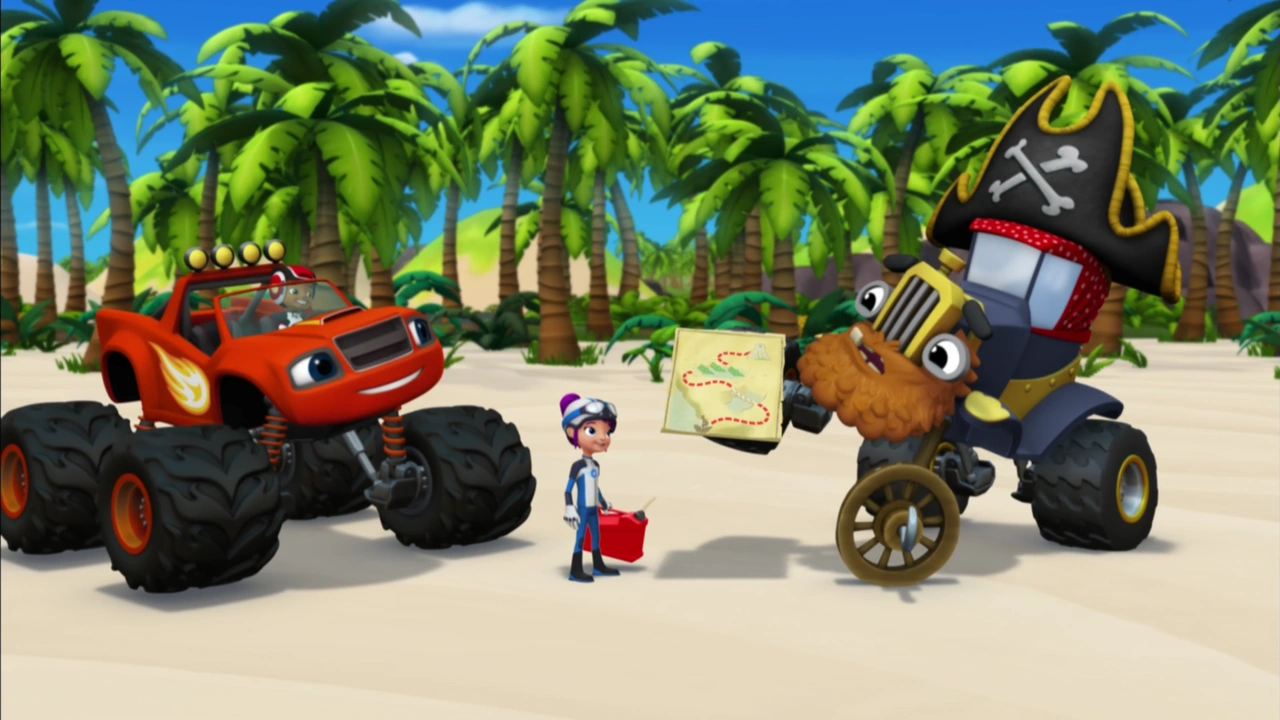 Treasure Track/Gallery | Blaze and the Monster Machines Wiki | Fandom