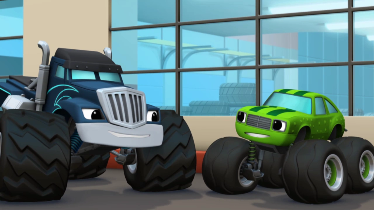 Image - S1E4 Crusher to Pickle "Follow me".png | Blaze and the Monster ...