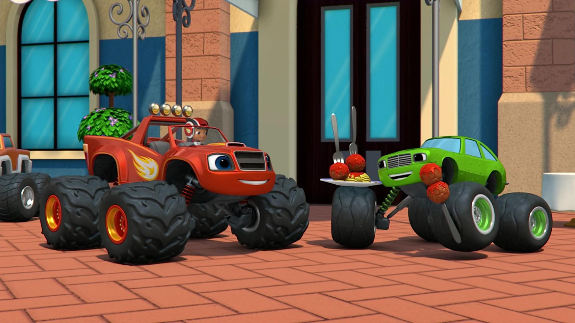 Meatball Mayhem/Gallery | Blaze and the Monster Machines Wiki | Fandom