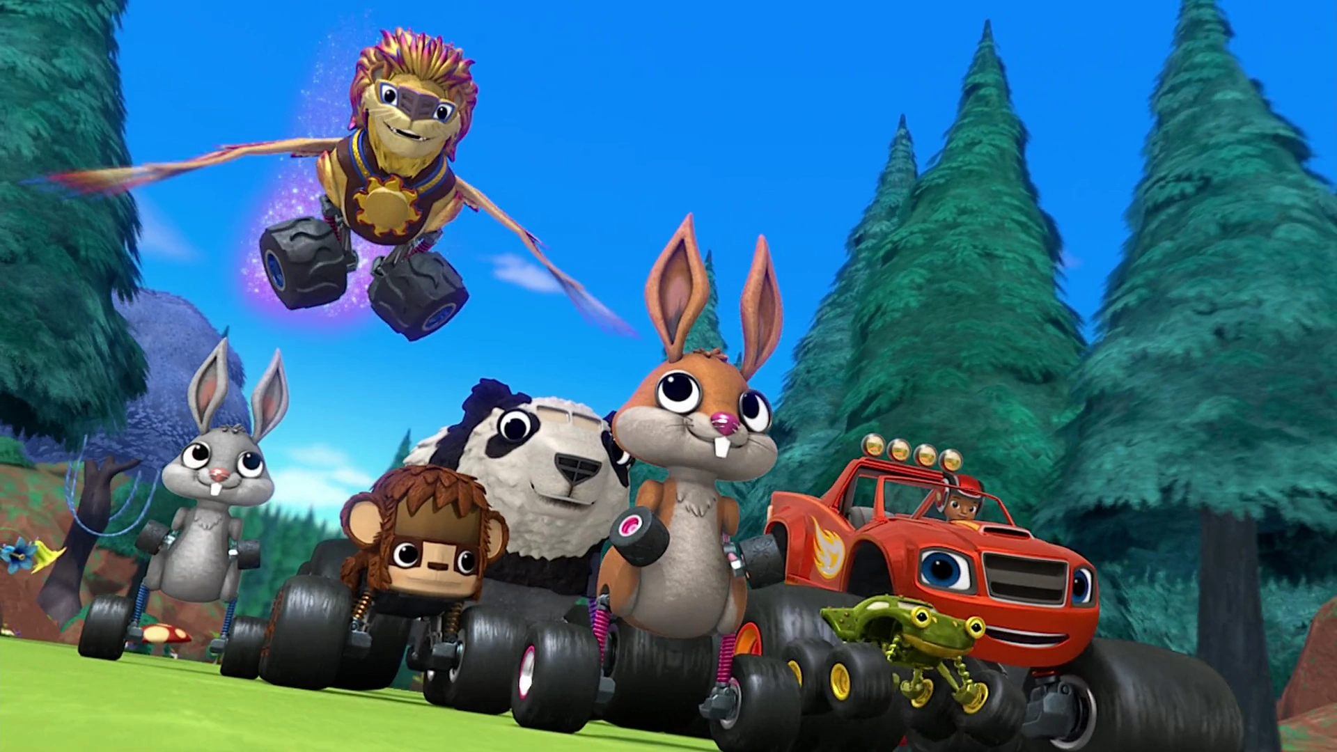 The Flying Lion/Appearances | Blaze and the Monster Machines Wiki | Fandom