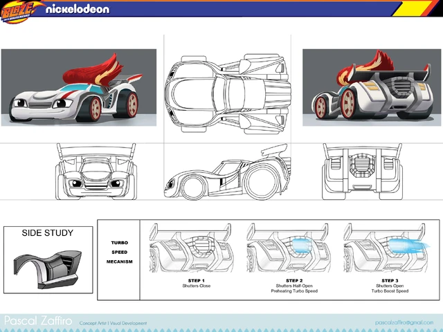 Image - Speedrick concept art.jpg | Blaze and the Monster Machines Wiki ...