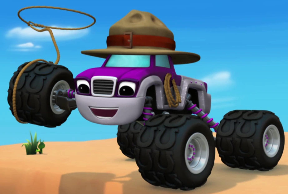 Image - S1E14 Starla Truck Ranger ID.png | Blaze and the Monster ...
