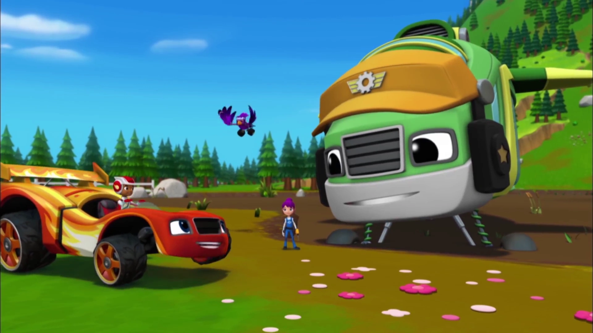 Sky Track/Gallery | Blaze and the Monster Machines Wiki | Fandom