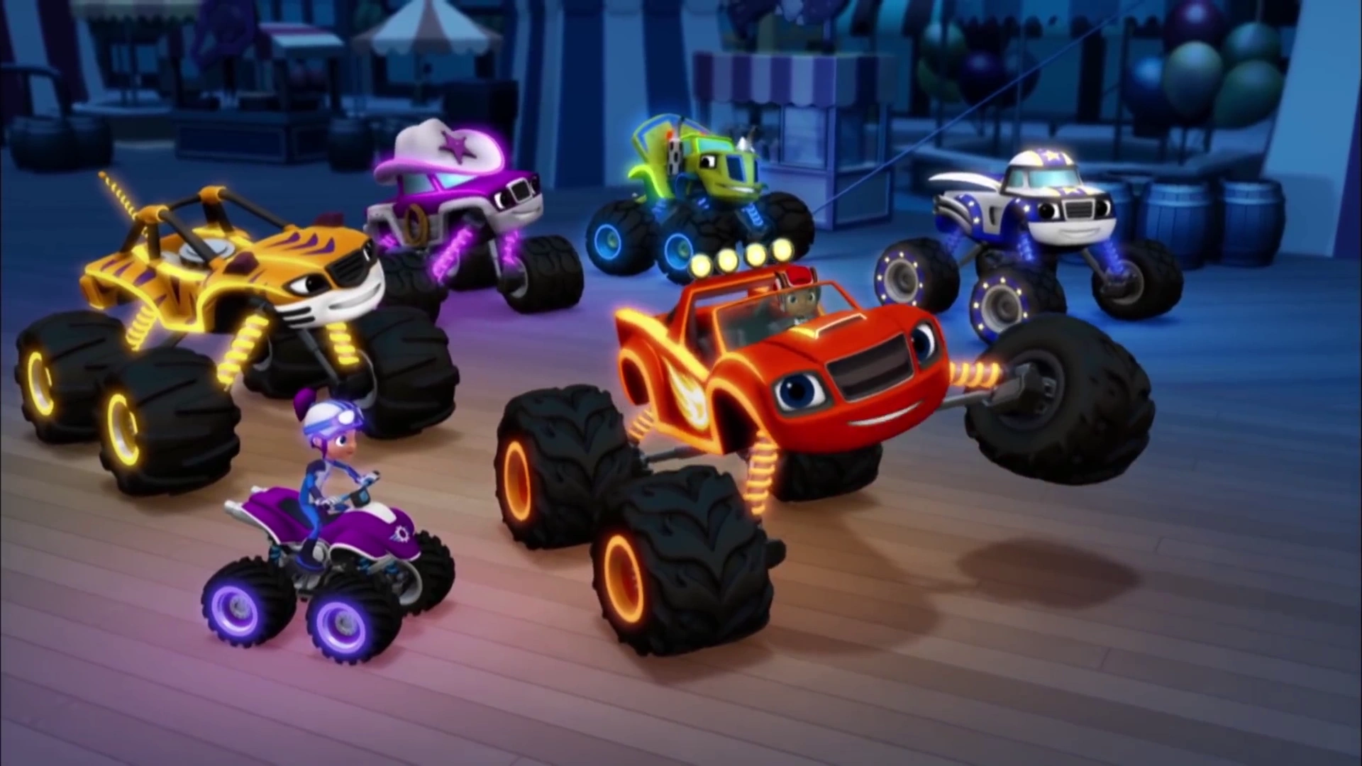 Light Riders/Appearances | Blaze and the Monster Machines Wiki | Fandom