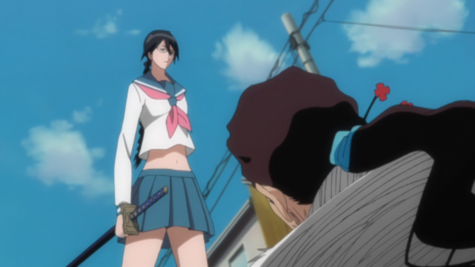 Image Lisa Talks To Shunsuipng Bleach Wiki Fandom Powered By Wikia