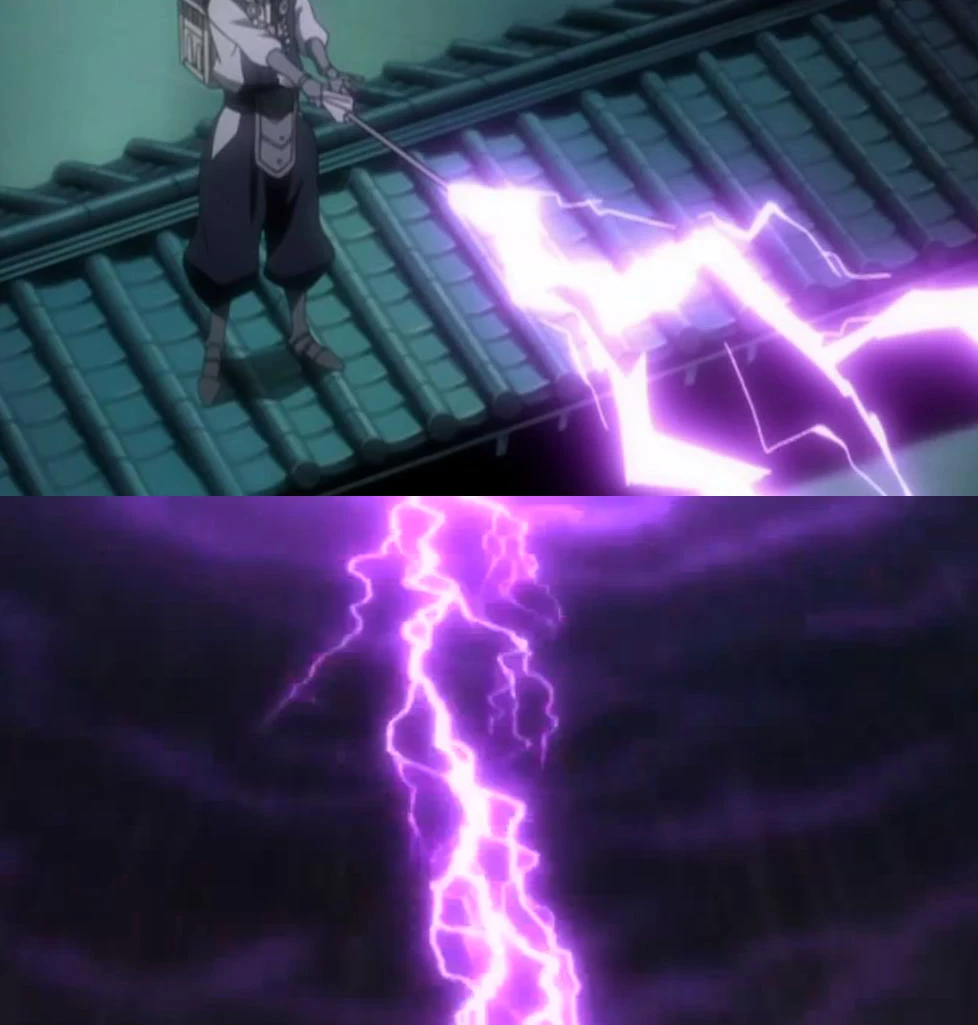 Image - Lightning Strike - Gonryomaru spirit.jpg | Bleach Fan Fiction ...