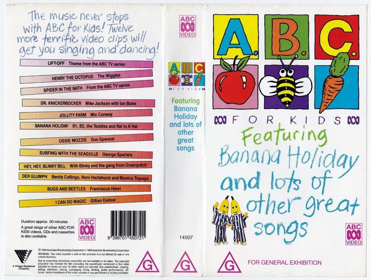 ABC For Kids: Lots of Other Great Songs | Blinky Bill Wiki | Fandom