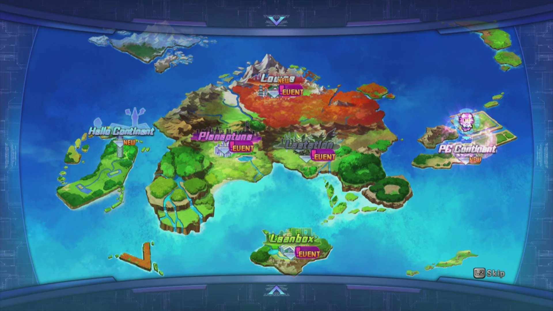 Image - Gamindustri map mk2.jpg | BLN Roleplay Wiki | FANDOM powered by ...