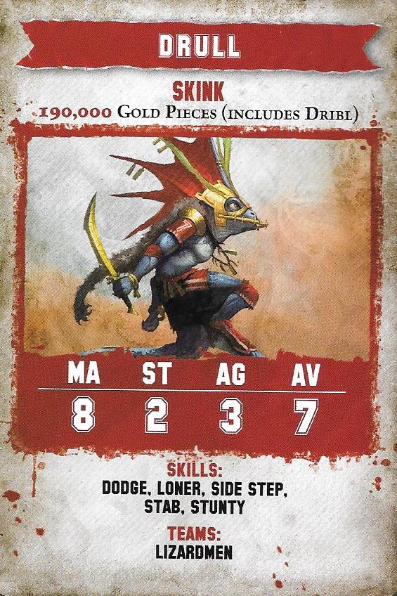 Drull and Dribl | Blood Bowl Wiki | Fandom