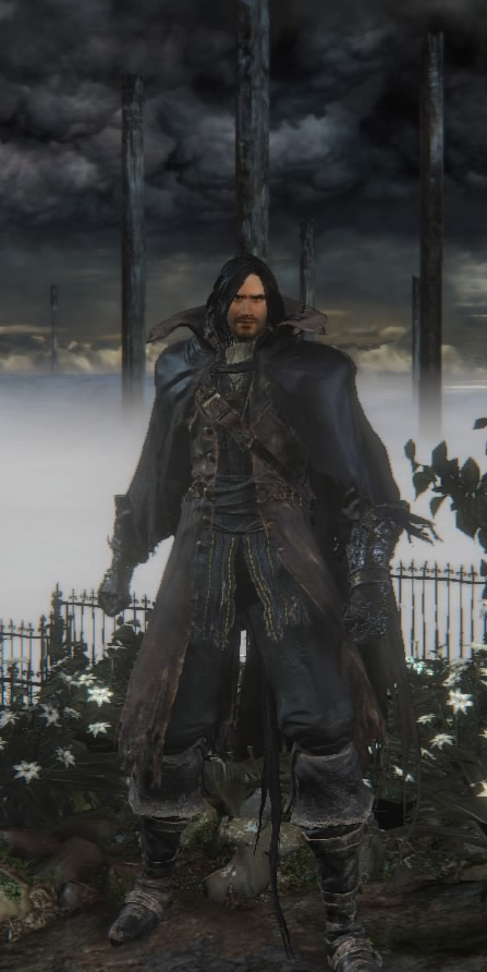 Bloodborne charred hunter set