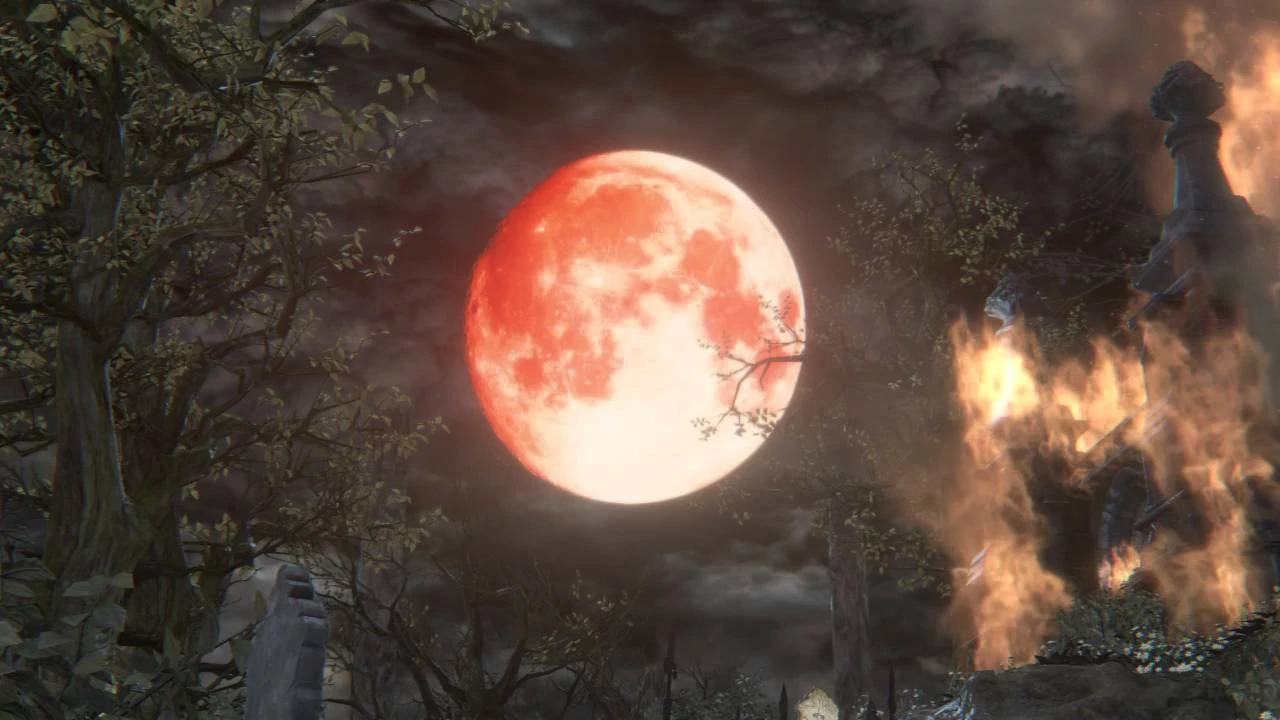 Image - BloodMoon In Hunter Dream.jpg | Bloodborne Wiki | FANDOM ...