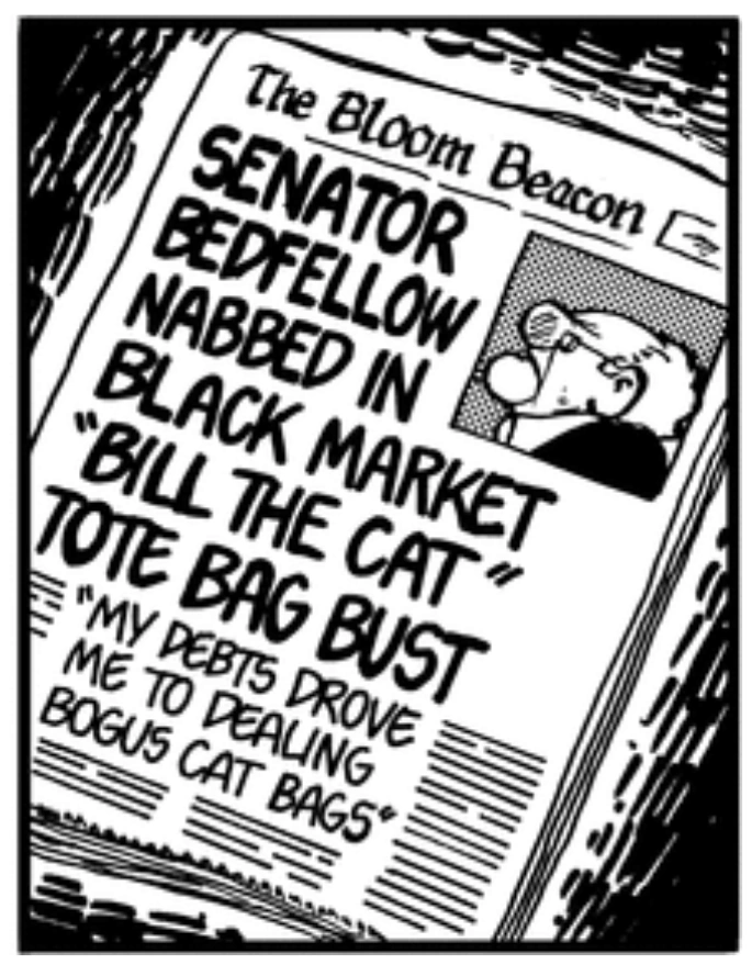 Senator Bedfellow | Bloom County Wiki | Fandom