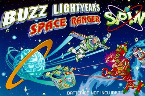 Buzz Lightyear Space Ranger Spin Logo