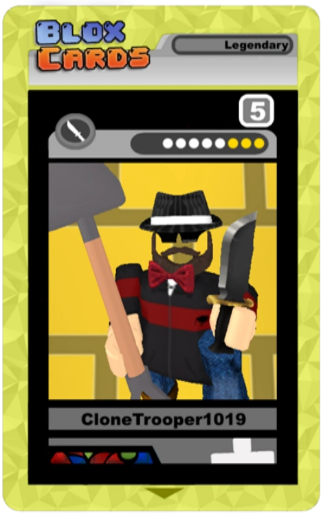 CloneTrooper1019 | Blox Cards Wikia | FANDOM powered by Wikia